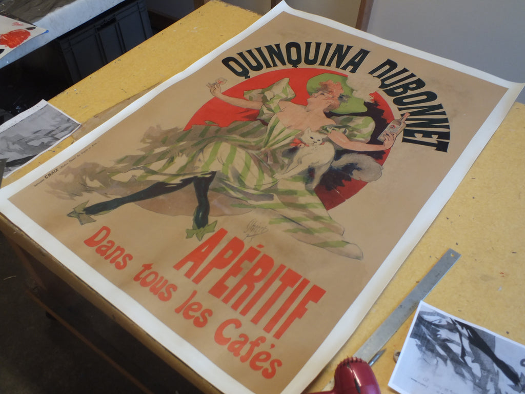 Linen Backing - French Grande $450 – Posterfix